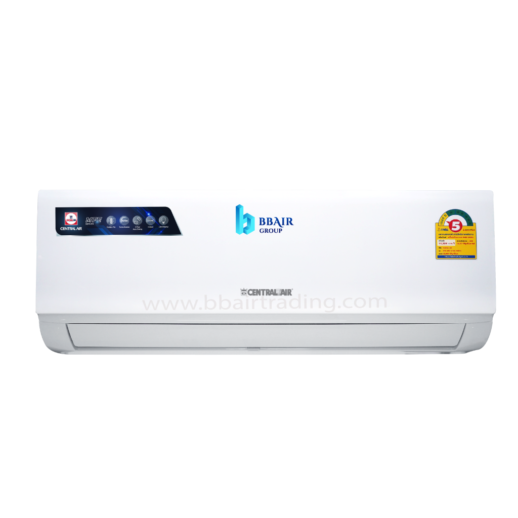 เซ็นทรัลแอร์ CENTRAL AIR แบบติดผนัง ประหยัดไฟเบอร์ 5 CFW-MFE SERIES ...